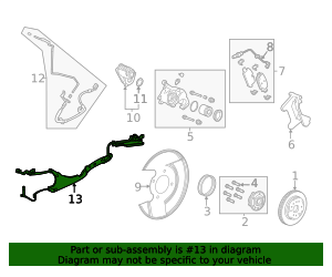 2021-2024 Chevrolet Tahoe ABS Sensor 86807483 | OEM Parts Online