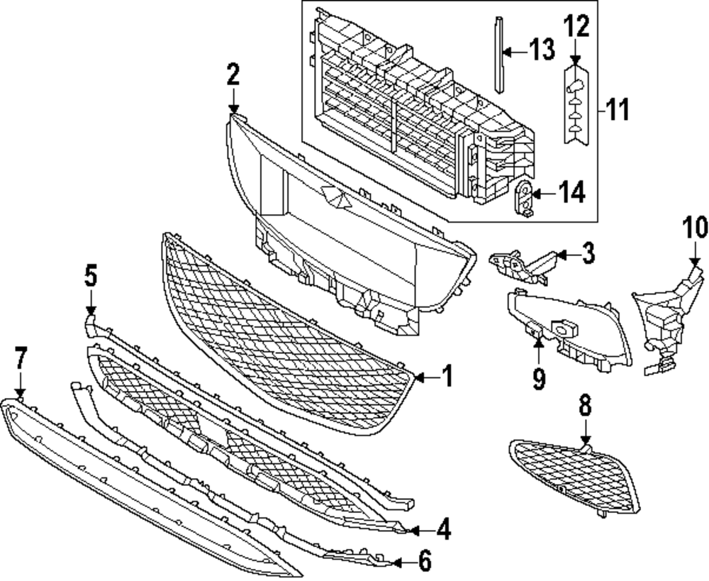 2025 Genesis GV80 Rear Duct 86545-T6500 | OEM Parts Online