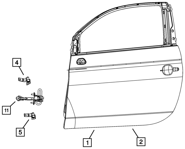 Driver door doesn't stay open | Fiat 500 Forum