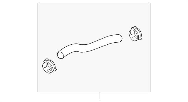 2020-2024 Kia Forte Radiator Coolant Hose 25414-M7400 | TascaParts.com