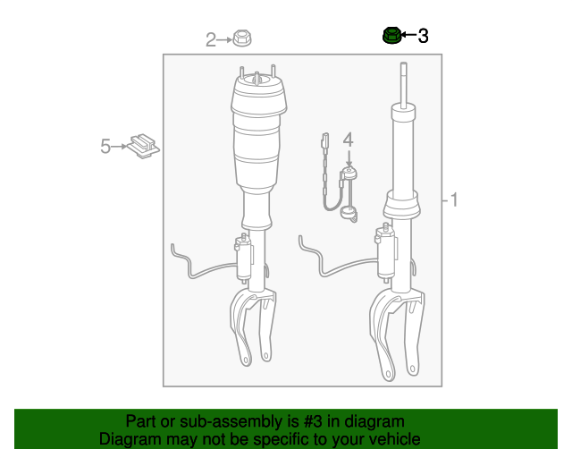 2012-2023 Mercedes-Benz Suspension Shock Absorber Nut 910123-010000 ...