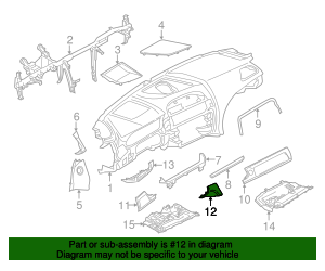 51459216992 - 2012-2019 BMW Center Cover (51-45-9-216-992) | BMW of ...