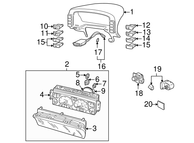 Genuine OEM Body Control Module Part# YWC000310 Fits 1999-2004 Land ...