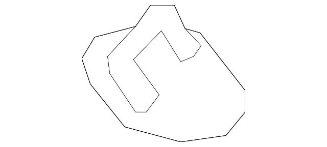 81210-C5000 - Lift-Gate Lock Striker Plate 2016-2023 Kia | Kia.Parts Store