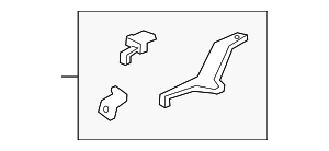 2018-2021 Chevrolet Equinox Headlamp Mounting Panel Bracket 84477074 GM ...