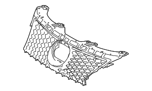 Lexus OEM Upper Grille Part# 53111-76040 | OEM Vehicle Parts