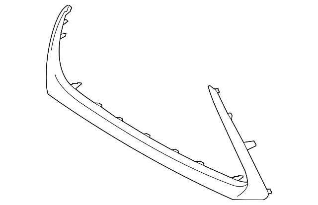 53122-76020 - Lower Molding 2014-2017 Lexus CT200h | Longo Lexus Parts