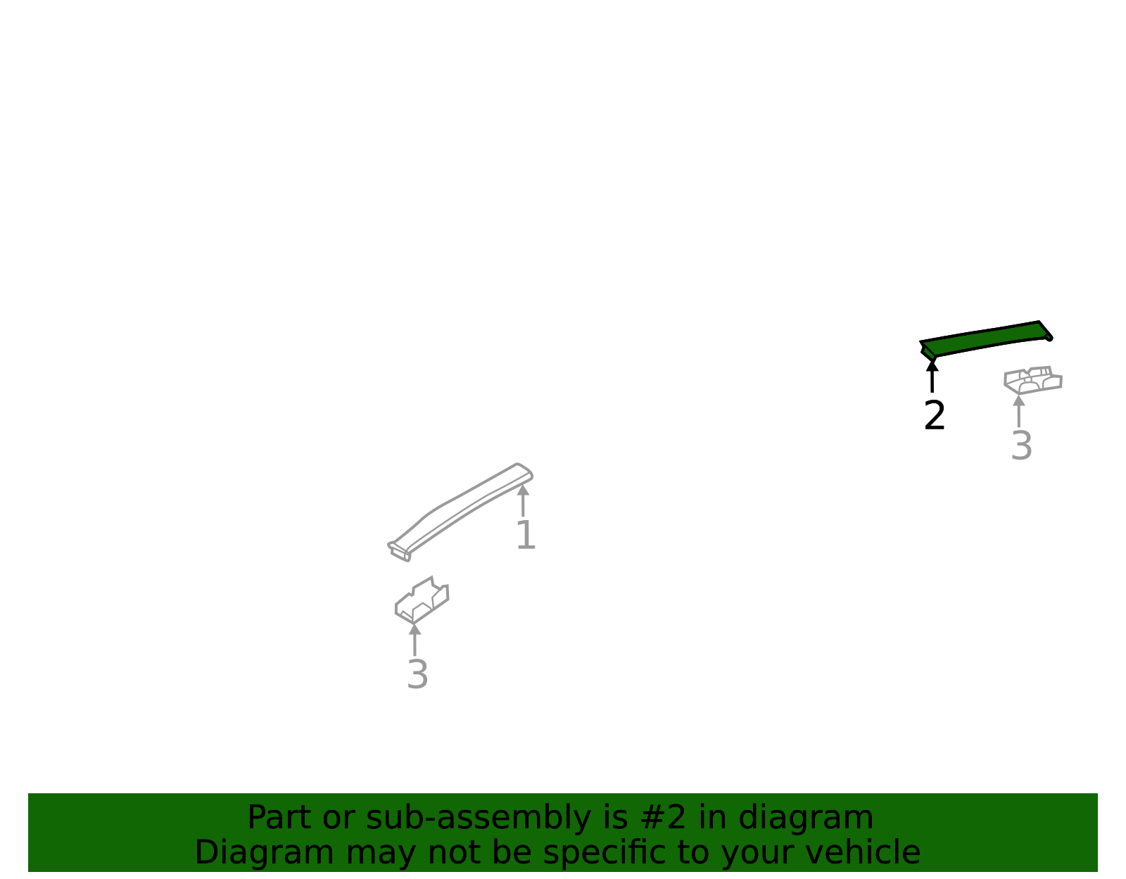 75554-76010-E1 - 2019-2024 Lexus - Drip Molding | My L Parts