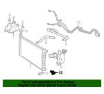 2010-2021 GM Engine Coolant Temperature Sensor 55591002 GM ...