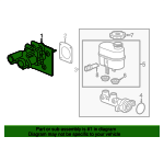 2015-2019 GM Power Brake Booster Assembly 84472897 GM | GMPartsDirect.com