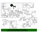 55589100 - Turbocharger Wastegate Actuator Kit with Retainers and Nuts ...