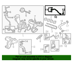 2011-2021 GM OEM NEW 2011-2019 Buick Chevrolet Sonic Turbocharger Oil ...