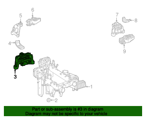 246-240-26-17 - Motor Mount 2015-2017 Mercedes-Benz | Mercedes-Benz USA ...