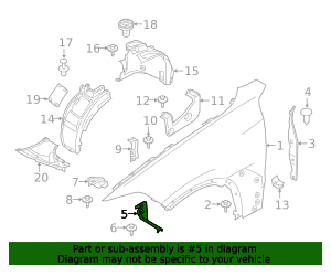 41007497298 - 2019-2020 BMW X7 Lower Bracket (41-00-7-497-298) | BMW of ...