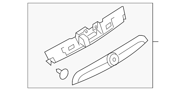 2015-2017 Nissan Juke Finish Molding 90810-3YM6A | Scott Evans Nissan Parts