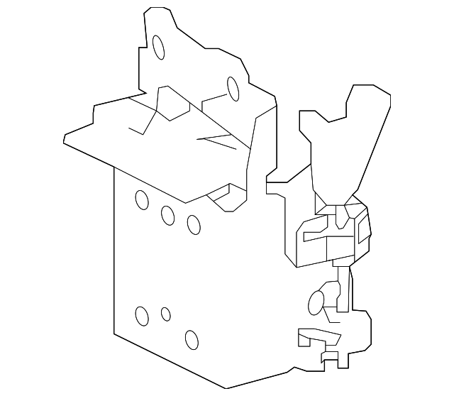 2018-2019 Nissan Kicks Mount Bracket 28452-5RA1B | QuirkParts