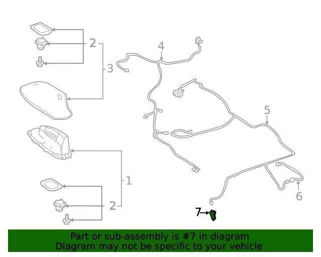 2020-2024 Toyota Antenna Amplifier 86300-0E090 | Sparks Parts