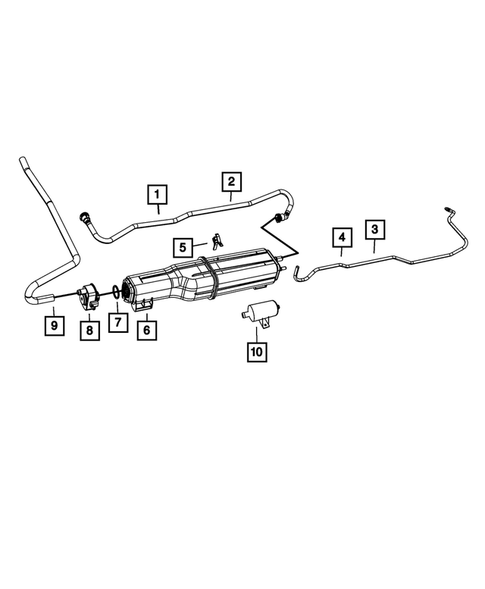 Vacuum Canister/Leak Detection Pump for 2011 Ram 1500 | Mopar eStore