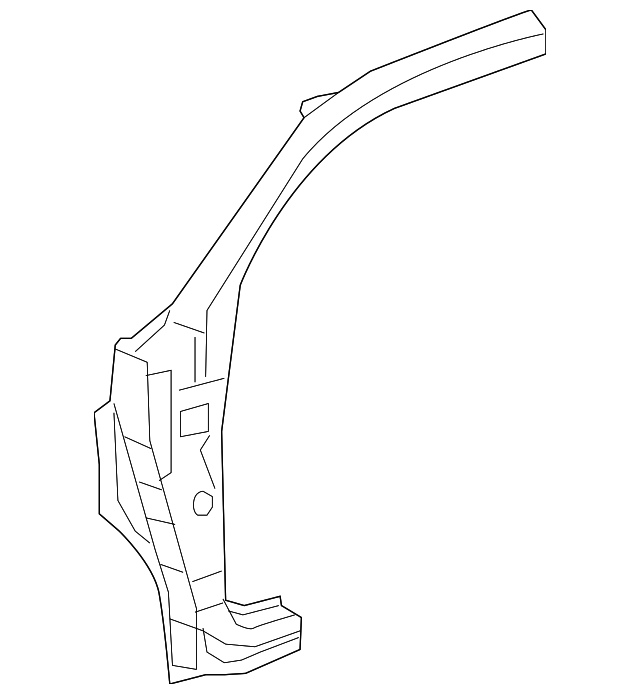 2020-2021 Toyota Tundra Hinge Pillar 61131-0C071 | Toyota Parts Center