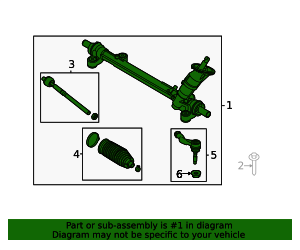 LK9Z-3504-A - Gear Assembly 2021-2023 Ford Mustang Mach-E | Ford Parts ...