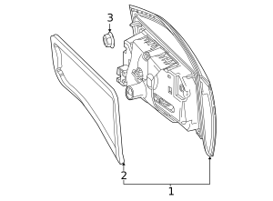 247-906-16-01 - Tail Light Assembly 2020-2023 Mercedes-Benz ...