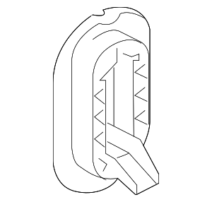 2012-2017 Nissan Evaporator Core Seal 27287-1HS0B | TascaParts.com