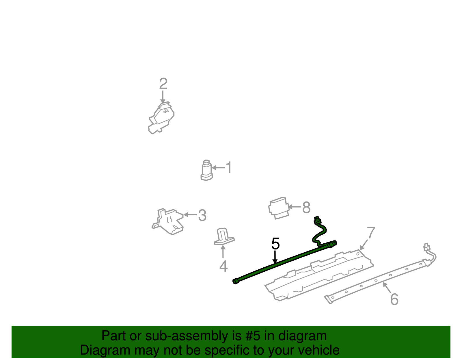 2015-2020 GM Rear Closure Hands Free Sensor 23342243 GM | GMPartsDirect.com