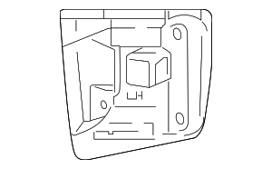 2019-2022 GMC Driver Side Headlamp Bracket 84556714 GM | GMPartsDirect.com