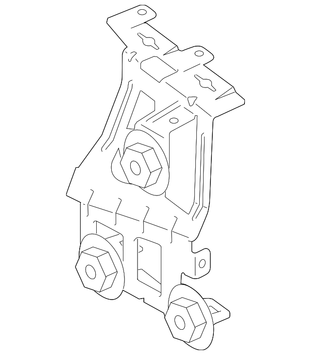 2014-2018 Ford Transit Connect Junction Block Bracket AV6Z-14A163-A ...