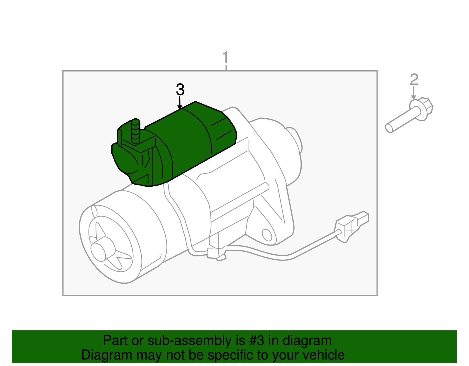 2014-2019 Infiniti Solenoid 23343-EY00B | Infiniti OEM Parts Online