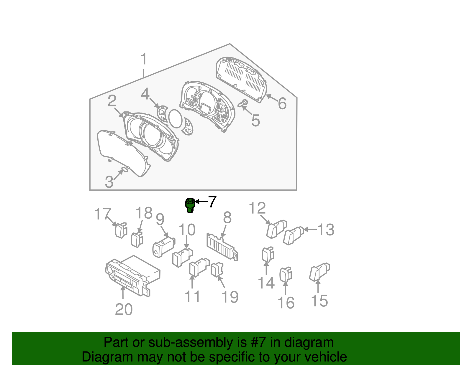 2005-2012 Hyundai Vehicle Speed Sensor 42621-39200 | Hyundai Wholesale ...