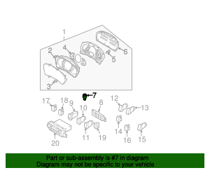 2005-2012 Hyundai Vehicle Speed Sensor 42620-39200 | OEM Parts Online