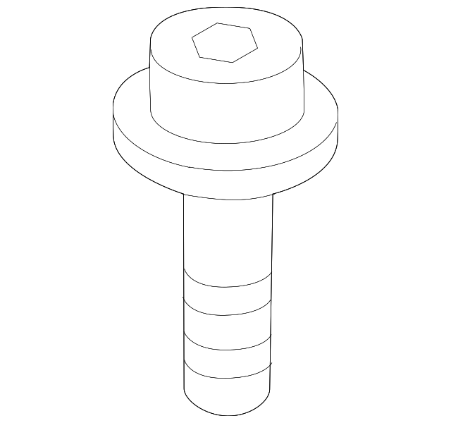 N-911-182-01 - Headlamp Assembly Screw 2005-2017 Audi | Audi OEM Parts
