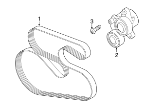 11-28-8-519-128 - Serpentine Belt 2014-2018 BMW | AutoNationParts.com