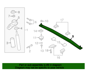 Leaf Spring 32370037 | TascaParts.com