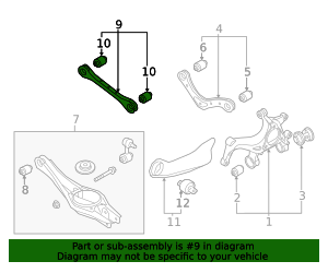 Genuine Lower Control Arm for 2021-2023 Hyundai Elantra | Part# 55250 ...