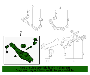 2021-2022 Hyundai Elantra Lower Control Arm 55210-AABA0 | OEM Parts Online