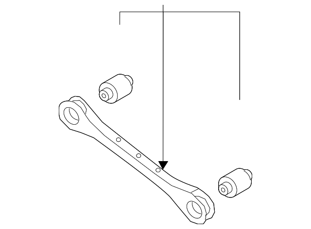 Genuine Lower Control Arm for 2021-2023 Hyundai Elantra | Part# 55250 ...