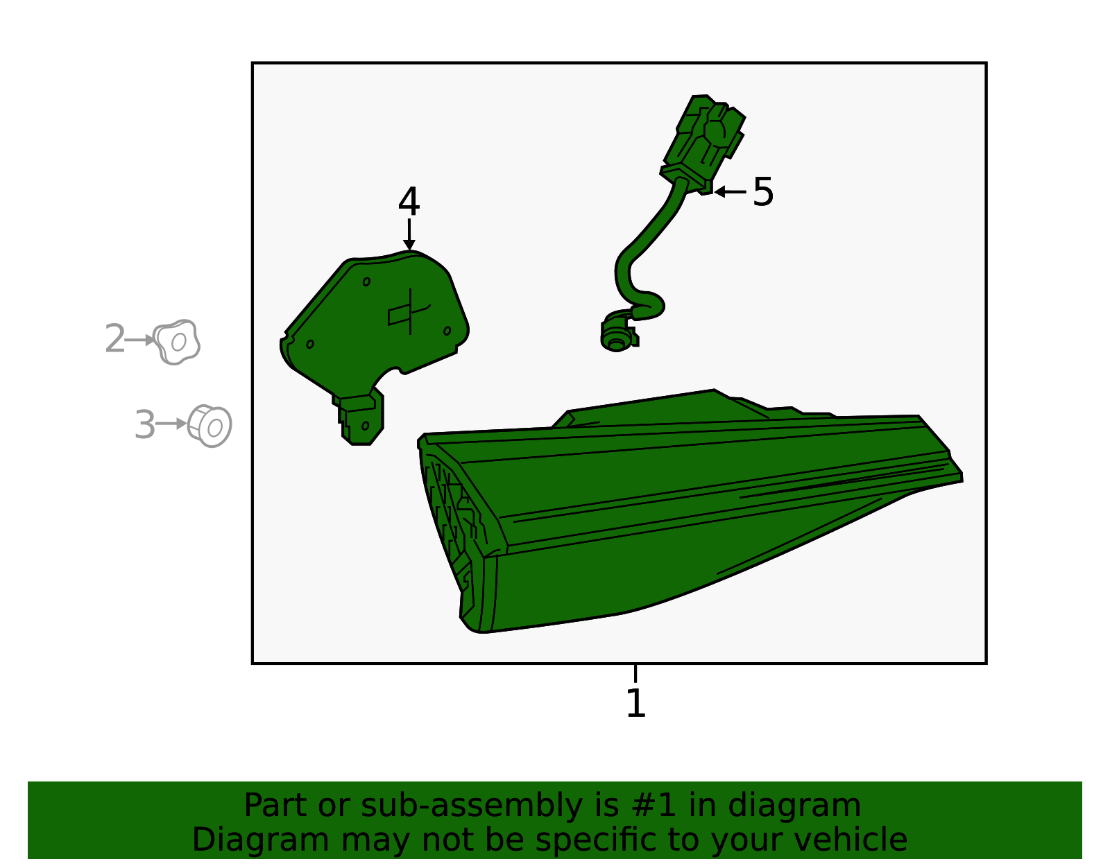 Genuine Toyota Tail Lamp Assembly part# 81580-07100 for 2019-2022 ...
