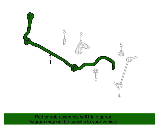 31-35-6-774-737 - Stabilizer Bar - 2007-2014 BMW | Buy BMW Parts Now