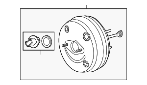 19432805 - Power Brake Booster Assembly 2012-2014 GM | Londoff Discount ...