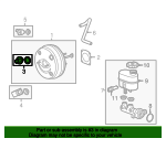 20903152 - Power Brake Booster Vacuum Sensor 2010-2014 GM | GM Parts ...