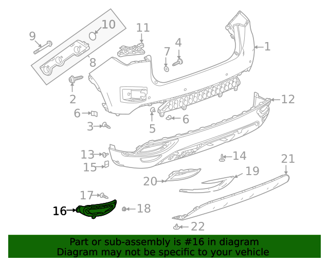 2022-2023 Buick Envision Lamp 85140232 | GMPartsDirect.com