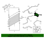 2017-2019 Ford Escape Expansion Tank GV6Z-8A080-B | TascaParts.com