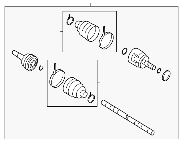 39600-3JA0A - Axle Assembly 2013-2020 Infiniti | Infiniti Wholesale Direct