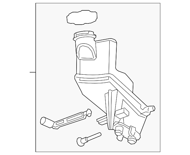 2018-2023 GM Brake Master Cylinder Reservoir Kit 84560475 GM ...