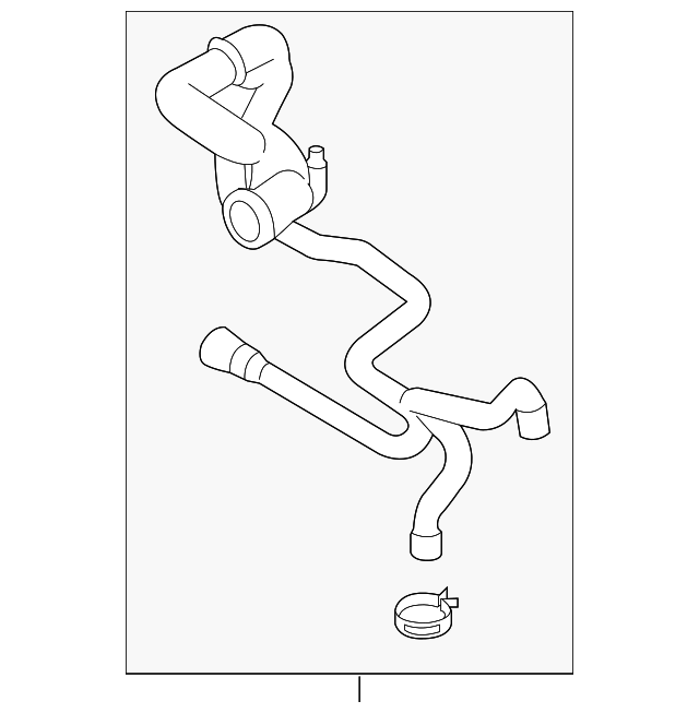 Genuine BMW 17-12-7-575-453 | Engine Coolant Hose | FREE Shipping on ...