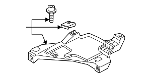 2013-2017 Audi Mount Plate 8R0-941-454-A | OEM Parts Online