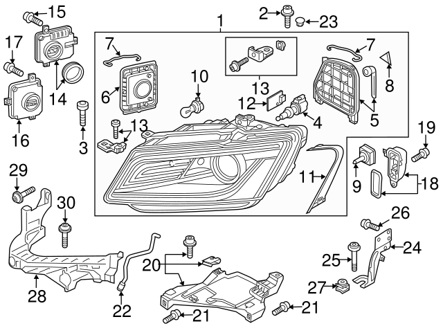 8R0-998-121-A - Repair Kit 2013-2017 Audi | Audi OEM Parts