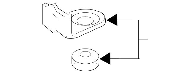 2019-2024 Acura RDX Radiator Assembly Upper Bracket 74176-TJB-A00 ...